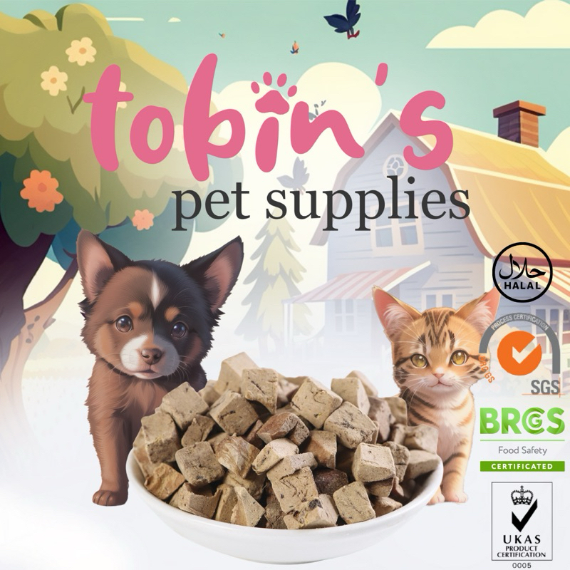 [Tobin's] Freeze Dried Pet Food & Treats Chicken Liver | Makanan Haiwan ...