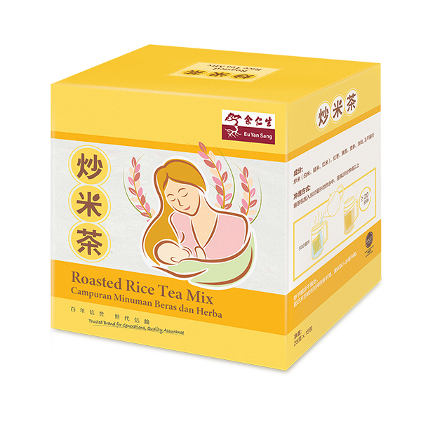 余仁生 炒米茶 Eu Yan Sang Roasted Rice Tea Mix/ Campuran Minuman Beras dan ...