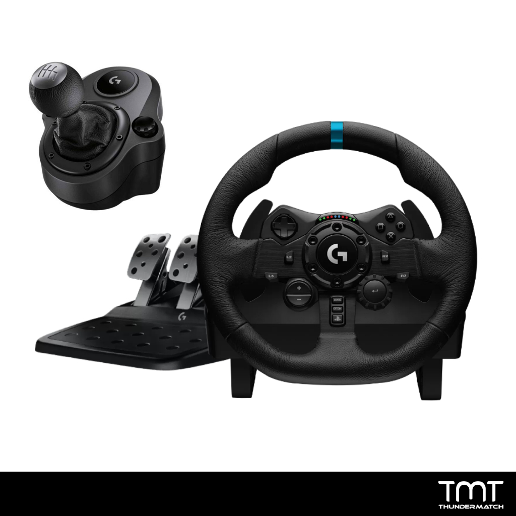 Logitech G29 / G923 Gaming Racing Steering Wheel + Pedal + Drive Force ...