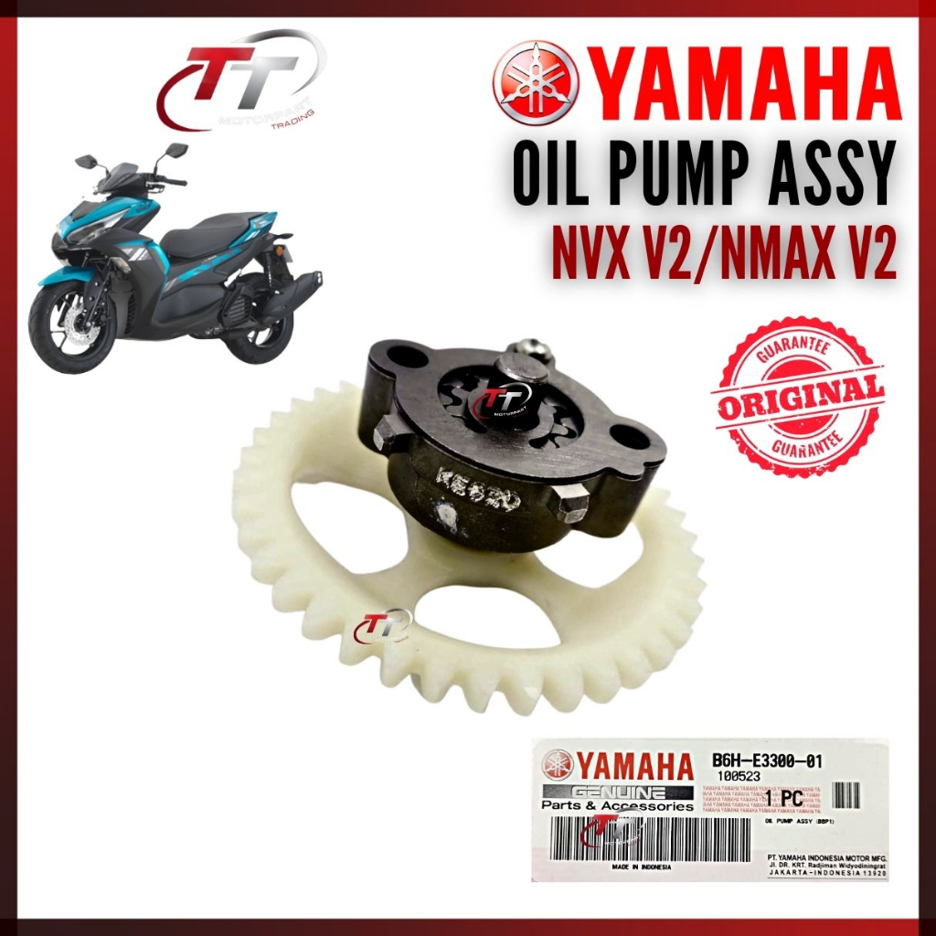 NVX155 NMAX155 V1 V2 NVX NMAX Oil Pump Assy Pum Minyak Engine Pam Gear ...