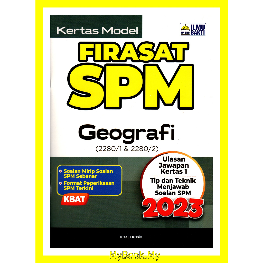 *BARU* MyB Buku Latihan : Firasat SPM Kertas Model SPM : Geografi (Ilmu Bakti) | Shopee Malaysia