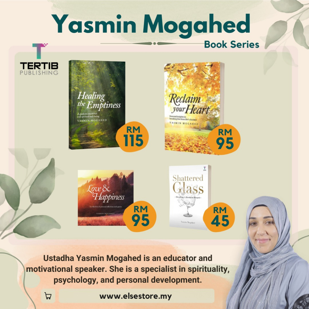YASMIN MOGAHED BOOKS (RECLAIM YOUR HEART, HEALING THE EMPTINESS)) | Shopee Malaysia