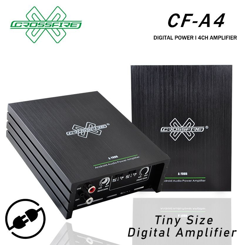 CROSSFIRE Digital Amplifier Plug & Play Android Player CF-A4 | Shopee ...