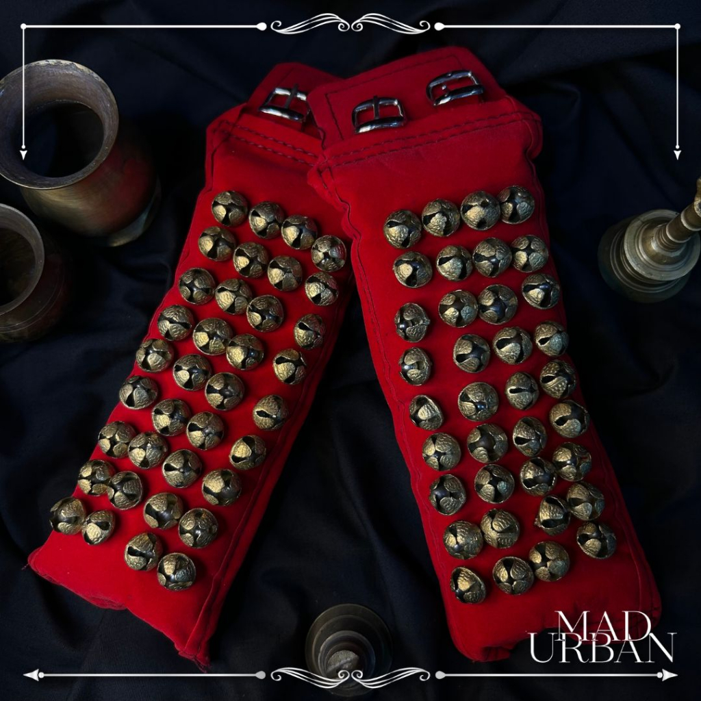 [PAYDAY] VELVET & REXIN Bharathanatyam Salangai Kolusu Velvet Belt ...