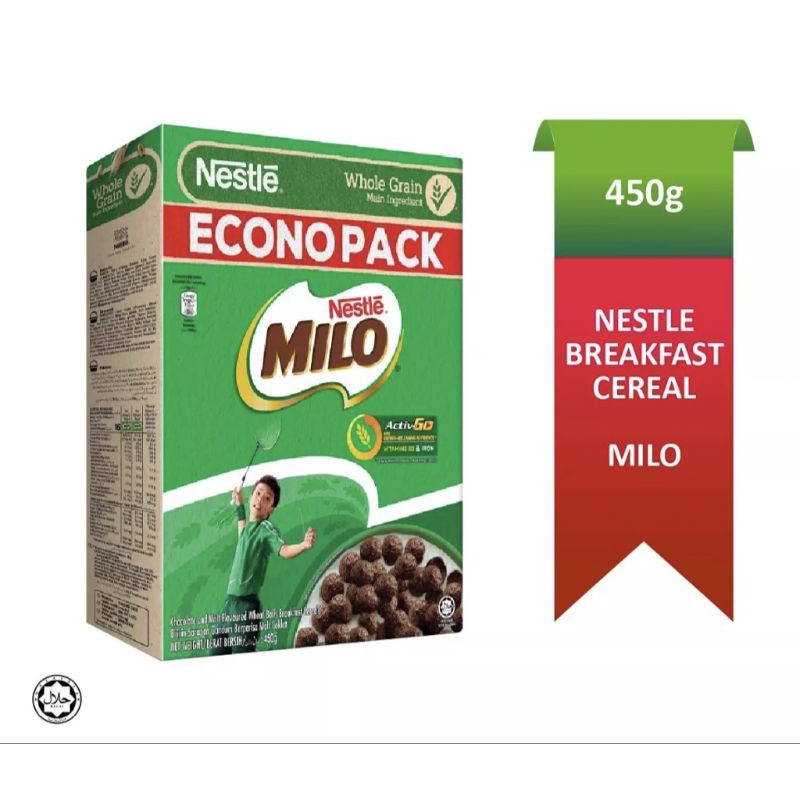 NESTLE MILO BREAKFAST CEREAL READY STOCK | Shopee Malaysia