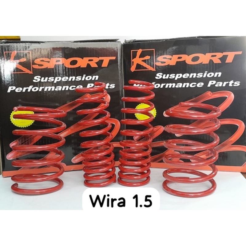 K Sport Sport Spring Proton wira 1.5/1.6,Waja,Persona,Flx... | Shopee ...