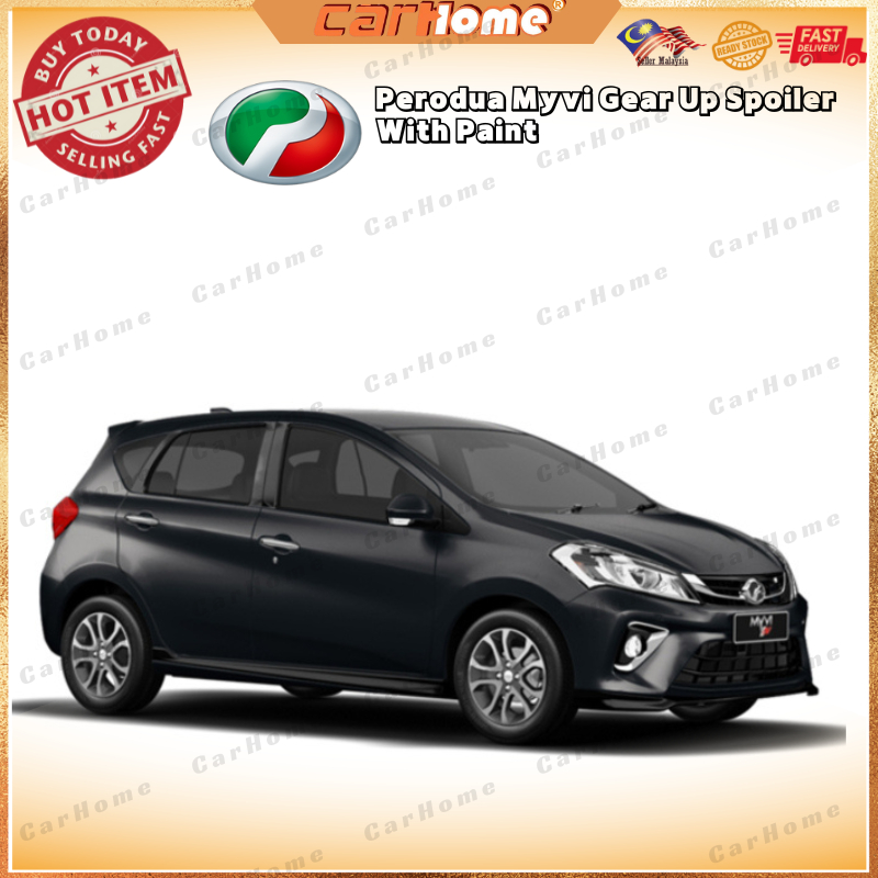 Perodua Myvi gen 3 2018 2019 2020 2021 2022 2023 Gear Up Spoiler GT ...