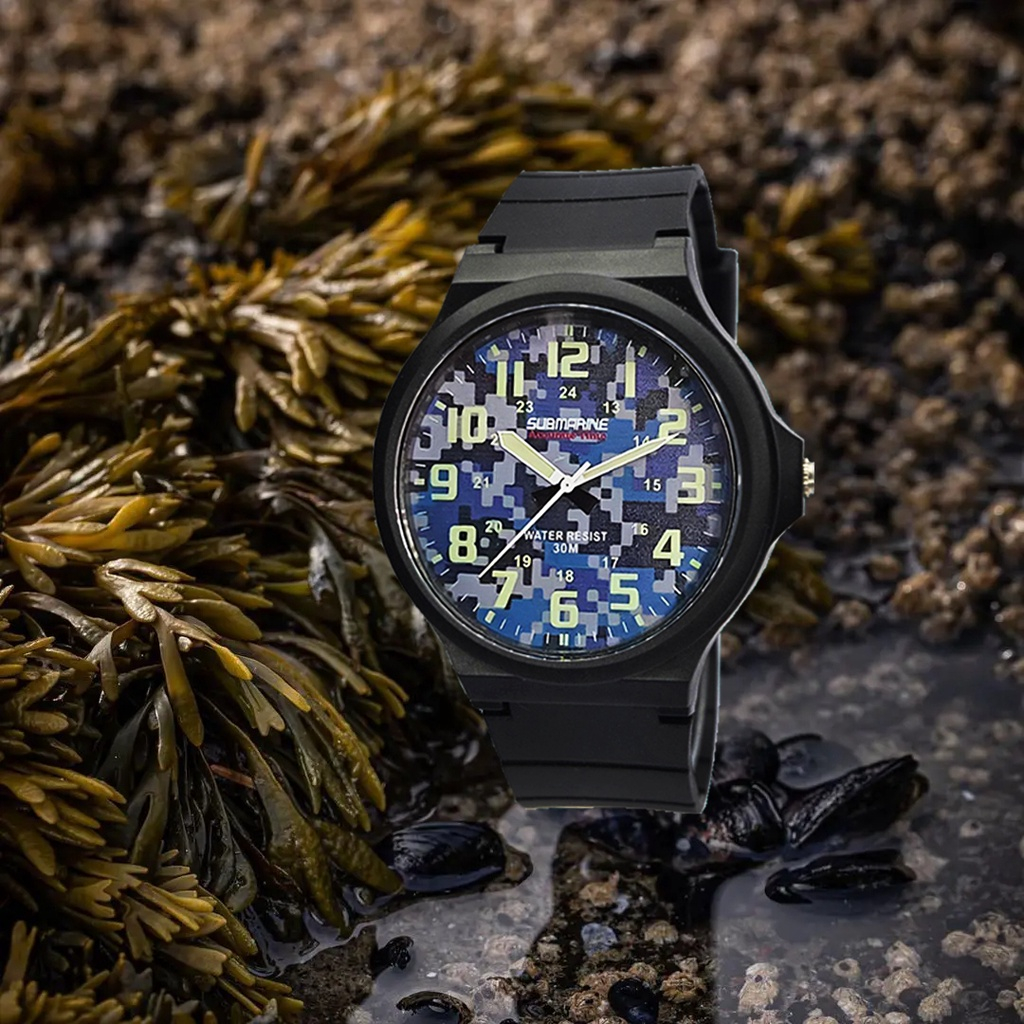 SUBMARINE Fashion Cool Analog Men Watch Waterproof Outdoor Jam Tangan ...