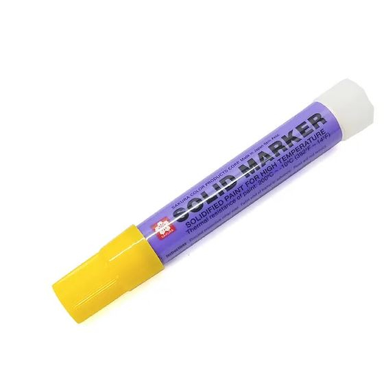 Sakura Solid Marker Industrial Markers Yellow | Shopee Malaysia