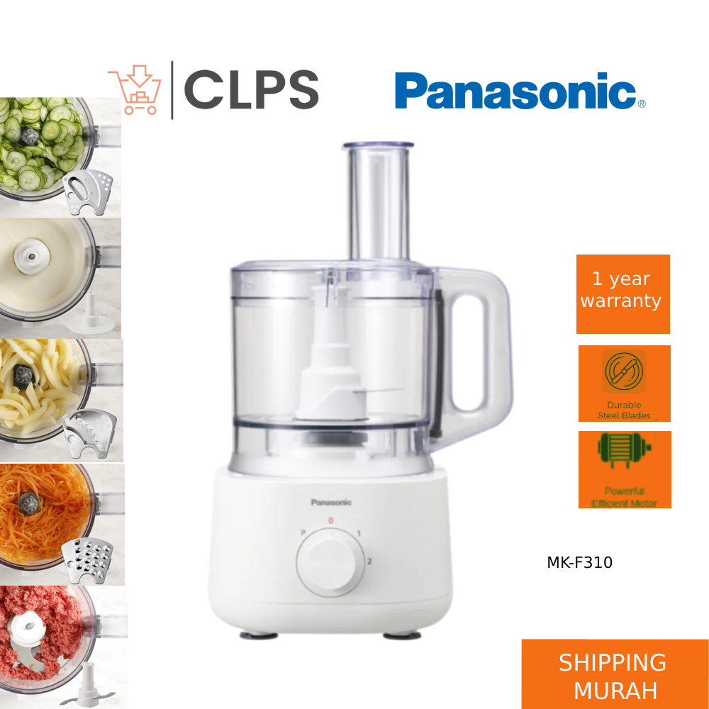 Panasonic Food Processor MK-F310 FOOD PROCESSOR MK-F310WSK MK-5087M ...
