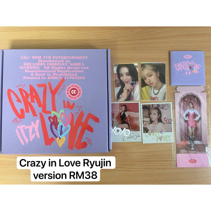 Itzy Crazy in Love Album | Shopee Malaysia