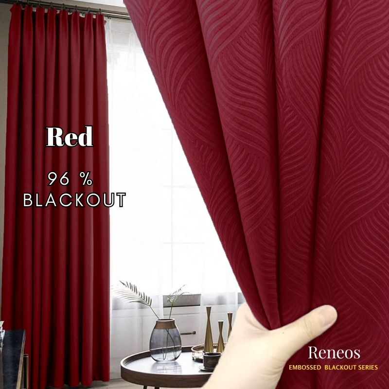 RENEOS Kain Langsir Blackout Meter Harga Borong Kain Langsir Meter ...