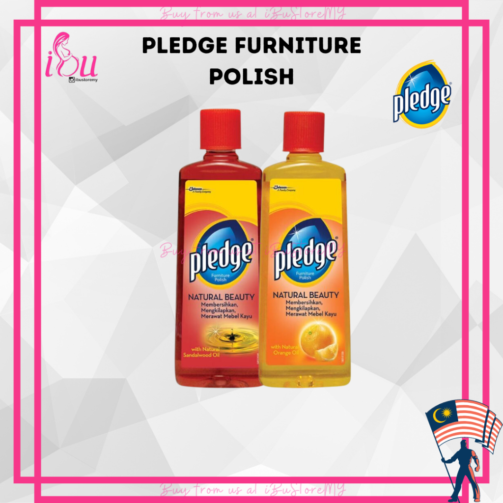 Pledge Furniture Polish Minyak Perabot Jati Wood Pengilat Kayu 170ml ...