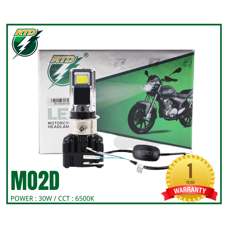 RAYTON RTD AC/DC M02D PNP LED MOTORCYCLE HEADLIGHTS | (ORIGINAL) RTD ...