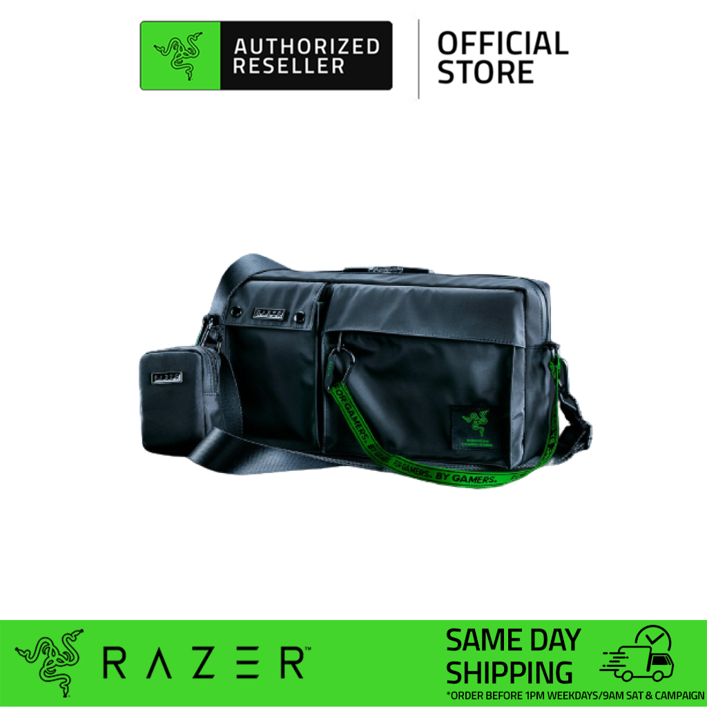 Razer Xanthus Water Repellent Nylon Crossbody Bag | Shopee Malaysia