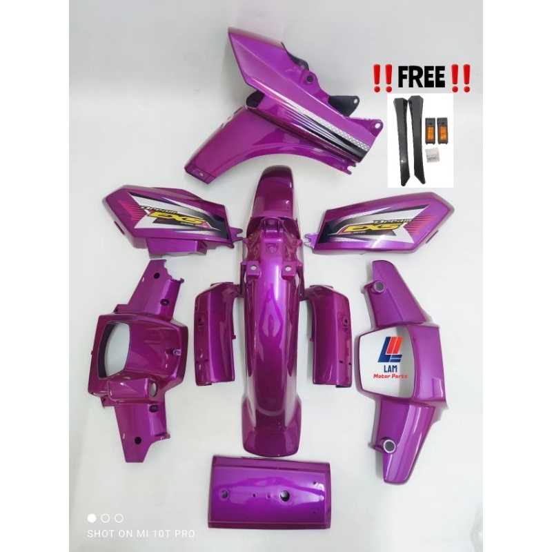 Coverset EX5 EX5 Dream VP Purple (Siap tampal sticker Vietnam Purple ...
