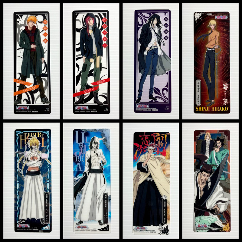 [Original from Japan] Bleach Anime Official Bookmarks Cards Postcard ...