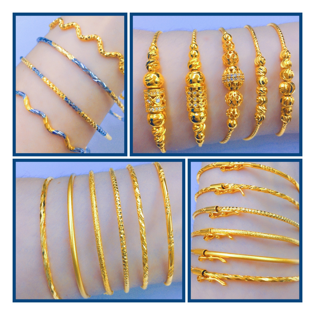 💥READY STOCK💥(BCEBG4) EMAS BANGKOK BANGLE GELANG KERAS DEWASA ADULT ...