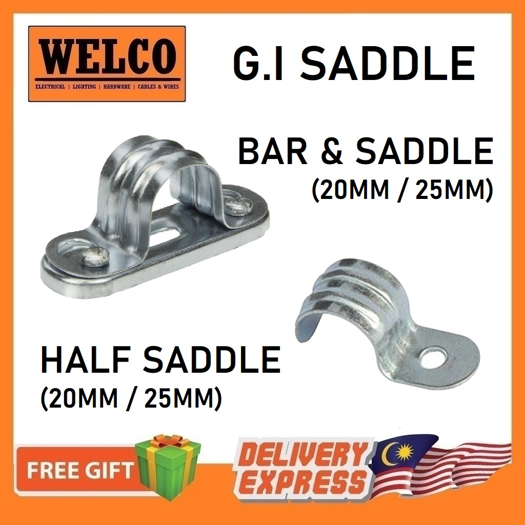 G.I BAR SADDLE, HALF SADDLE, BAR & SADDLE [Minimum Order 10pcs ...