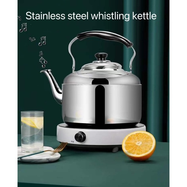 Cerek AIr Panas Berbunyi Stanless Steel Whistling Kettle | Shopee Malaysia