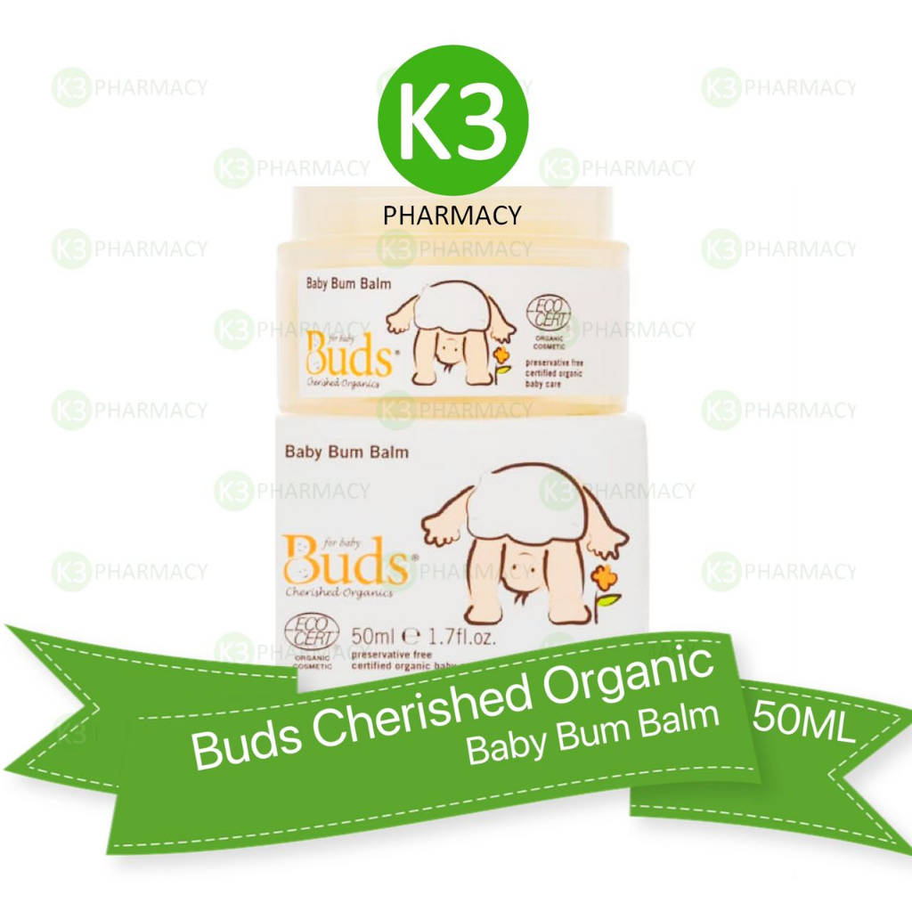 Buds Cherished Organics Baby Bum Balm 50ML | Shopee Malaysia