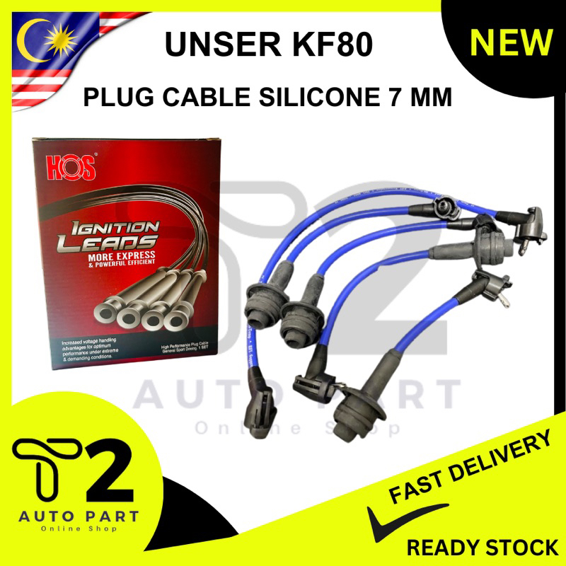 T2 PLUG CABLE TOYOTA UNSER KF80 7MM SILICONE 1SET | Shopee Malaysia