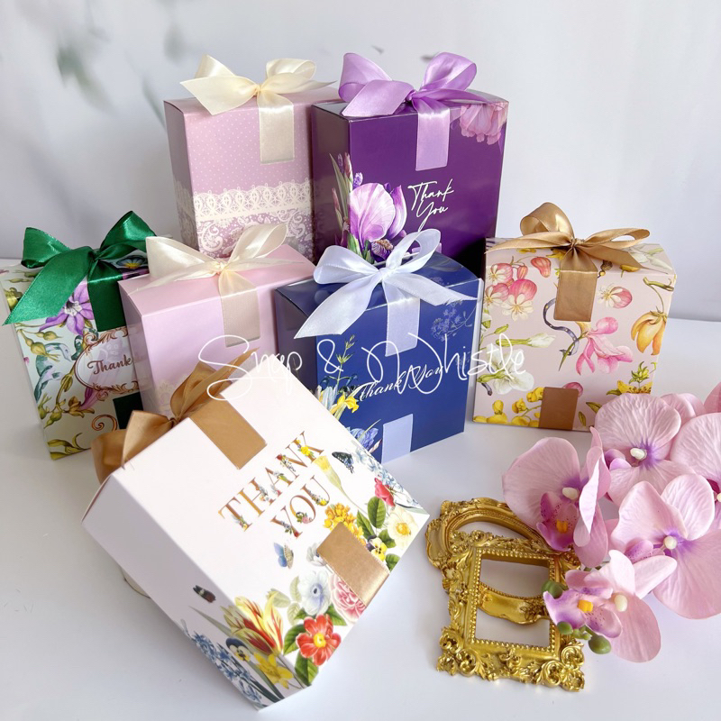 [NEW] 1pcs Wedding Doorgift Gift Box (For Sample) Birthday Packaging ...