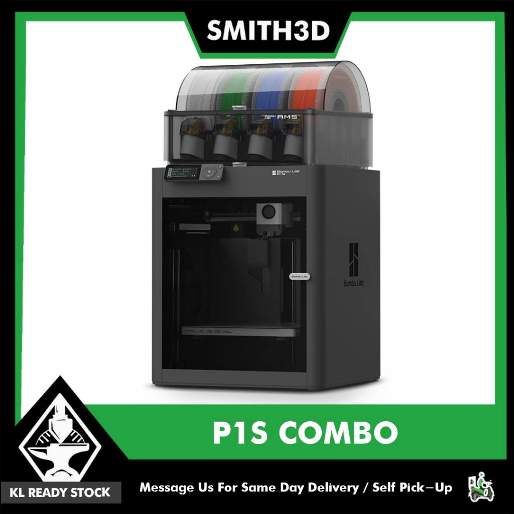 Bambu Lab P1S Series P1S Combo AMS Fully Automatic Leveling High Speed ...