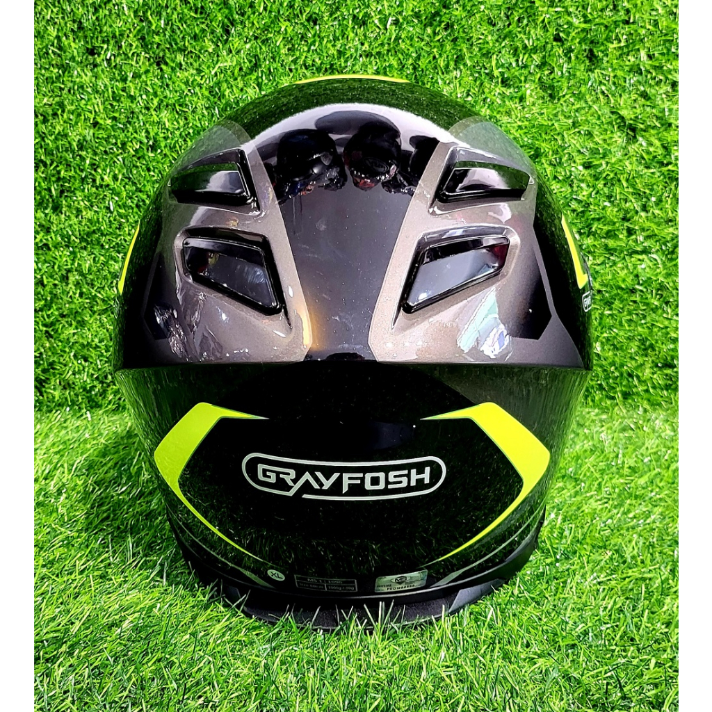 PROMOTION PRICE - GRAYFOSH FULL FACE HELMET G9999 (DOUBLE VISOR) OFFER ...