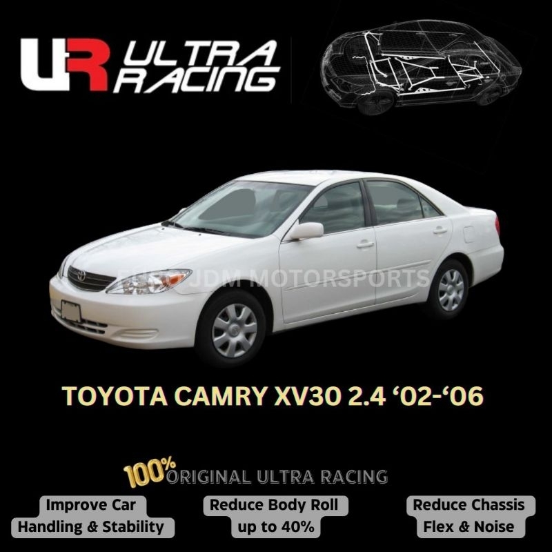 Ultra Racing Safety Bar Toyota Camry XV30 2.4 '02-'06 | Shopee Malaysia