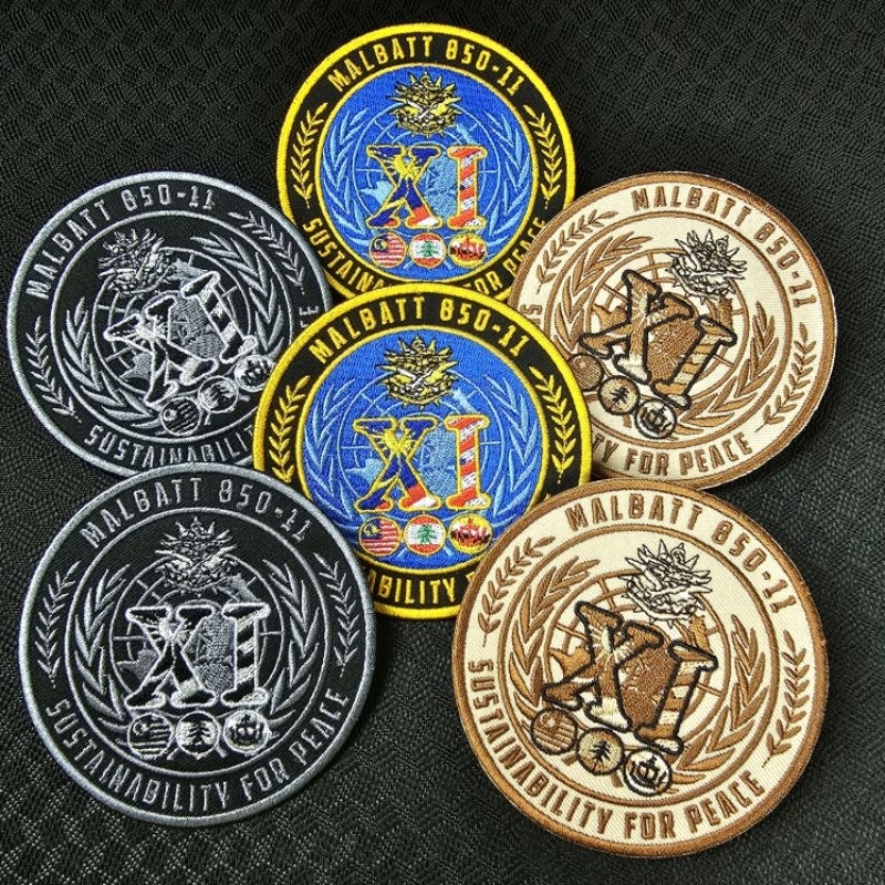 MALBATT Series Collectable embroidery patches (Ready Stock). | Shopee ...