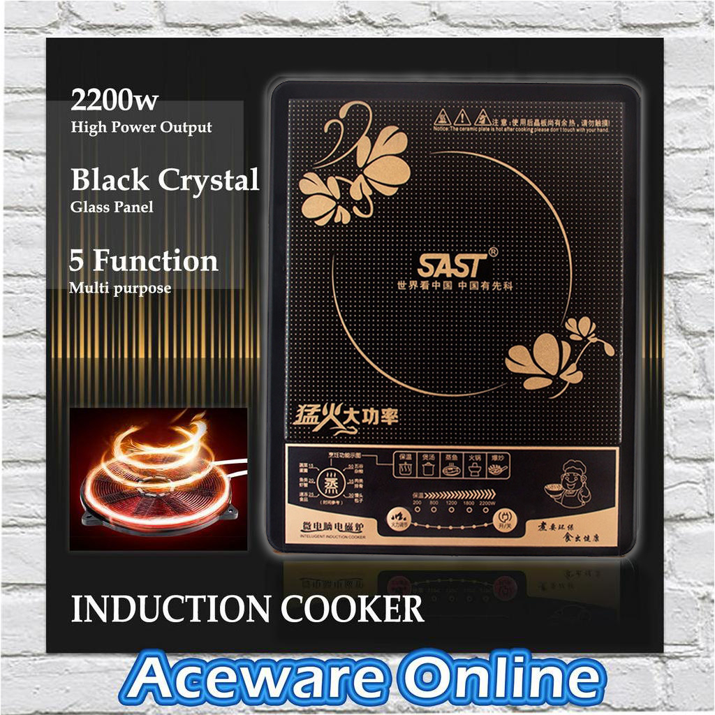 AUXDAW Induction Cooker Electric Stove Dapur Masak Electrik Memasak ...