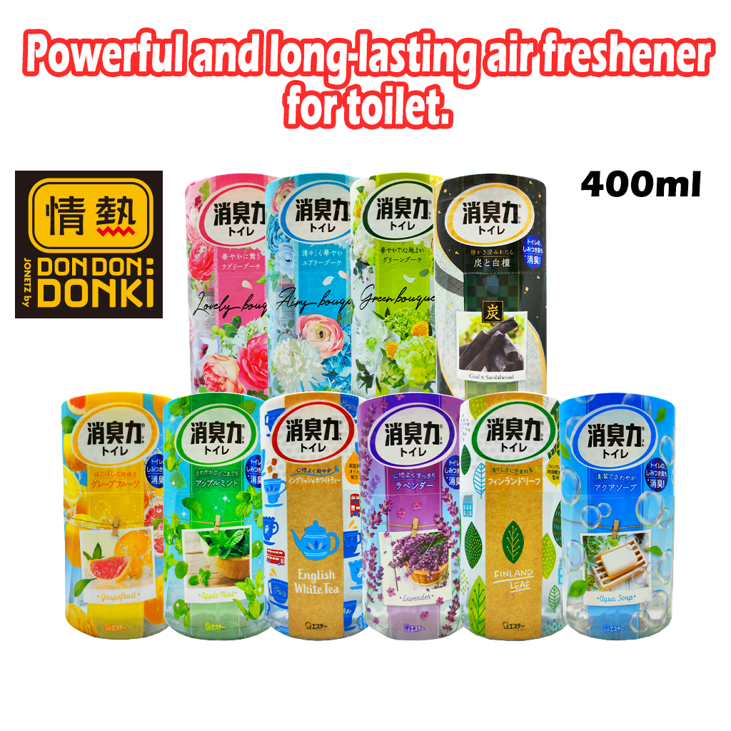 [DONKI] Shoshuriki Deodorizer Air Freshener For Toilet 400ml | Shopee Malaysia