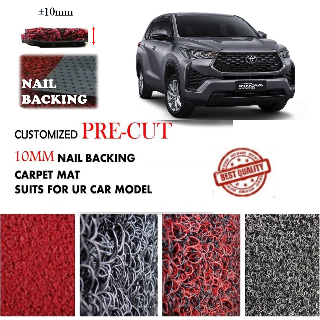 TOYOTA INNOVA ZENIX 2023 PER-CUT CUSTOMIZED NAIL BACKING FULL CAR ...