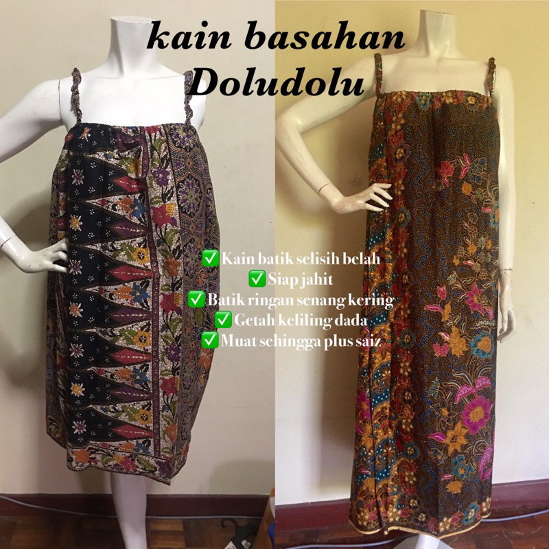 Kain basahan Batik Doludolu | Shopee Malaysia