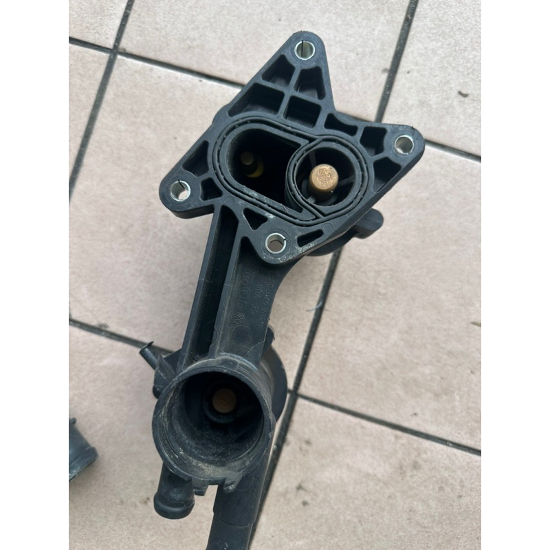 thermostat housing coolant volkswagen golf mk6 jetta tsi 1.4 cav part ...