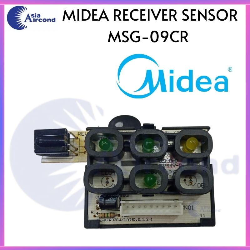 MIDEA RECEIVER SENSOR MSG-09CR (SMALL) (17122000006965) | Shopee Malaysia