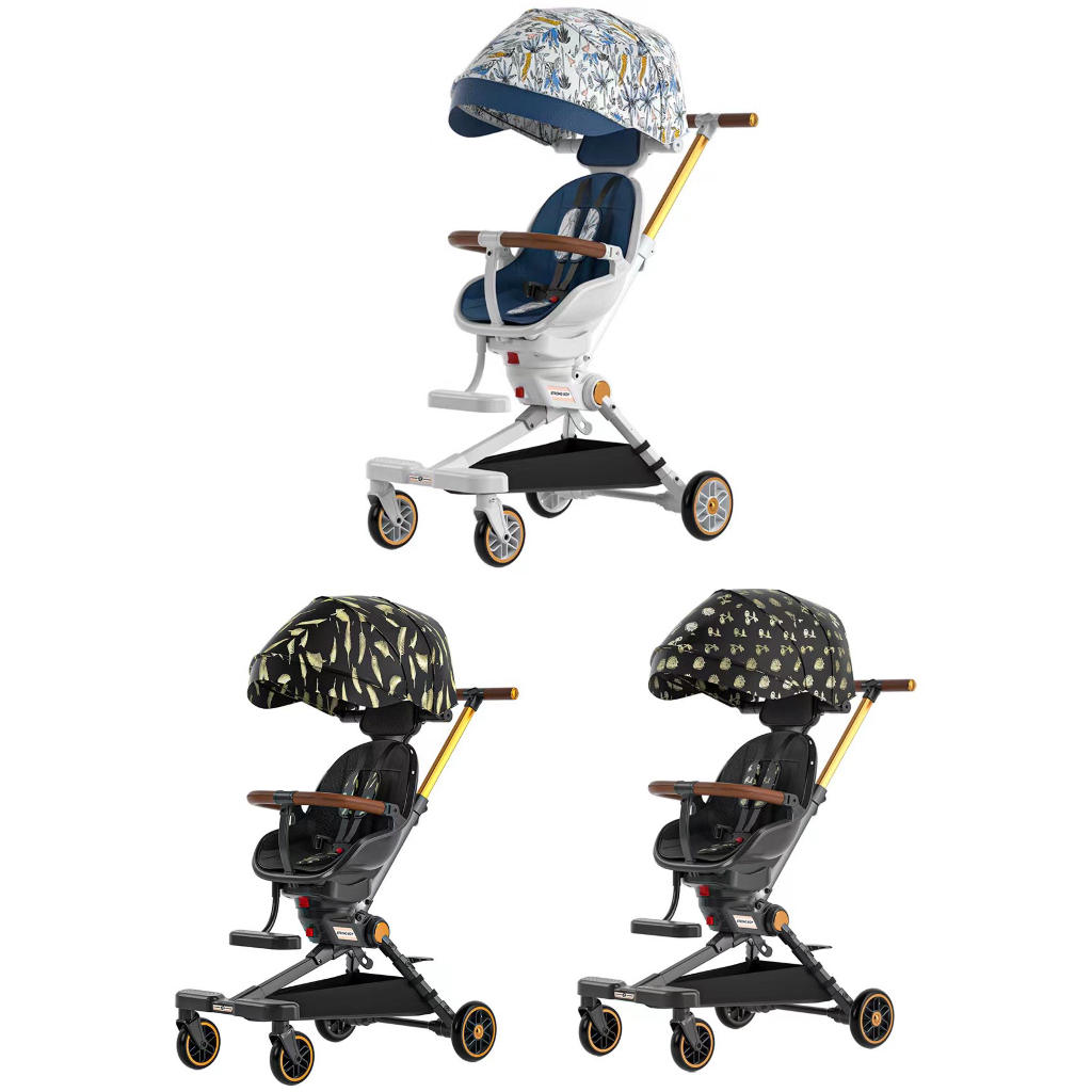 MAGIC STROLLER KERETA SORONG BUDAK kids newborn baby foldable 360 two ...
