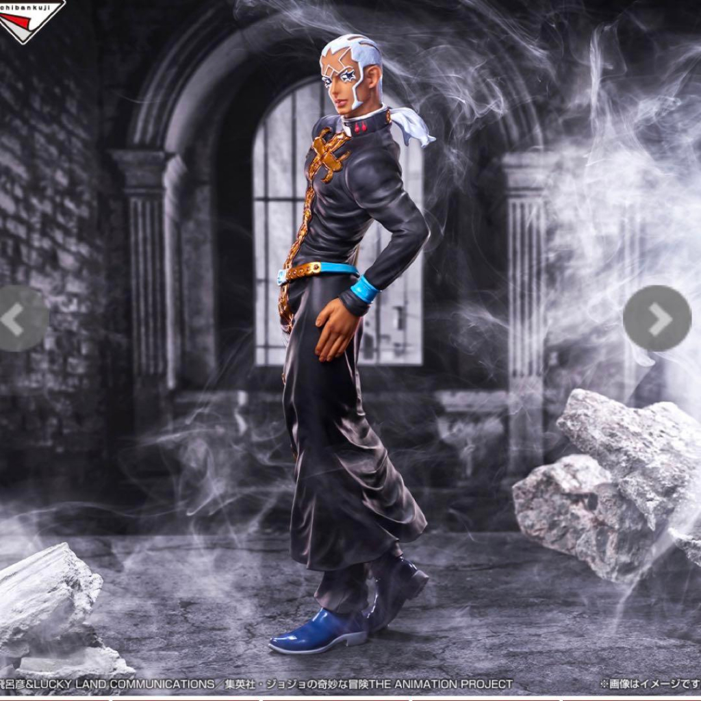 BANDAI JoJo's Bizarre Adventure Enrico Pucci Ichiban Kuji F Prize ...