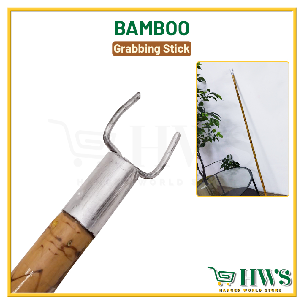 HWS BAMBOO BATANG,GALAH BAJU,BANTANG MENYIDAI BAJU,GRABBING STICK ...