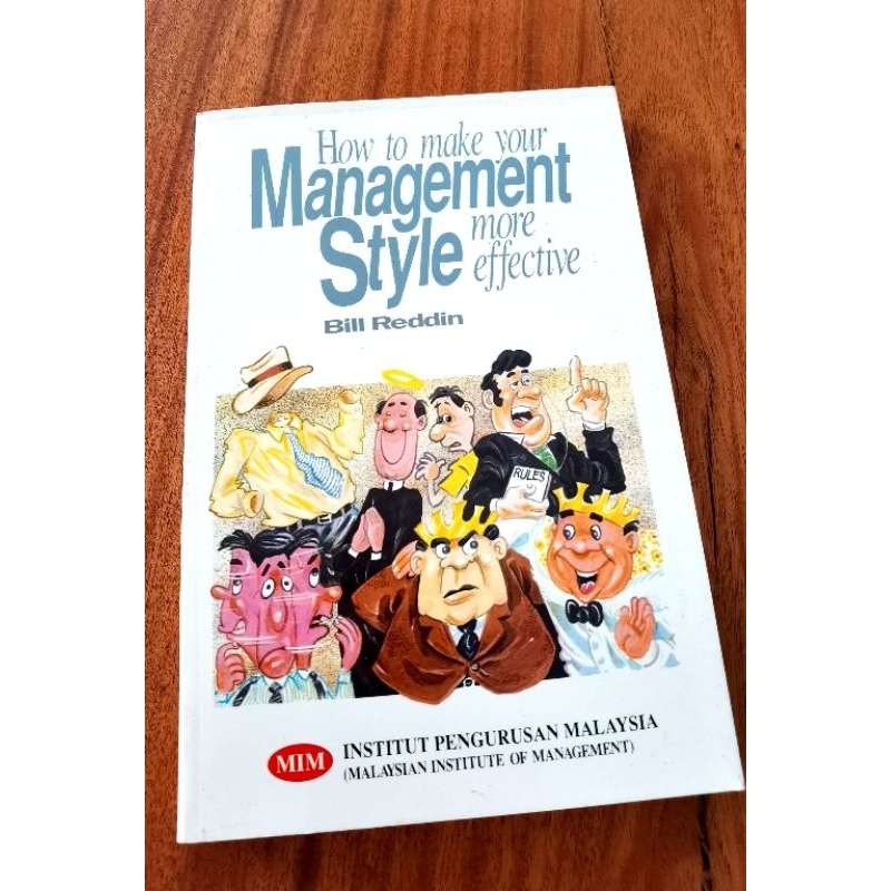 How To Make Your Management Style More Effective Book By Bill Reddin ...