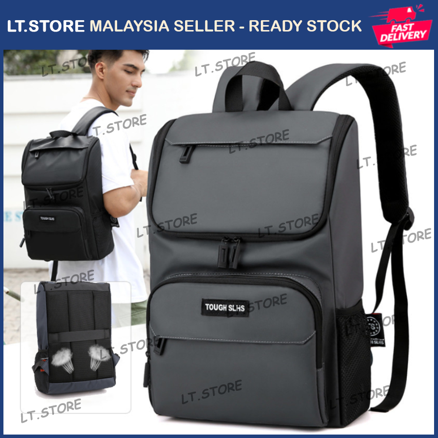 Unisex Backpack Multiple Compartments With Large Capacity Beg Travel ...