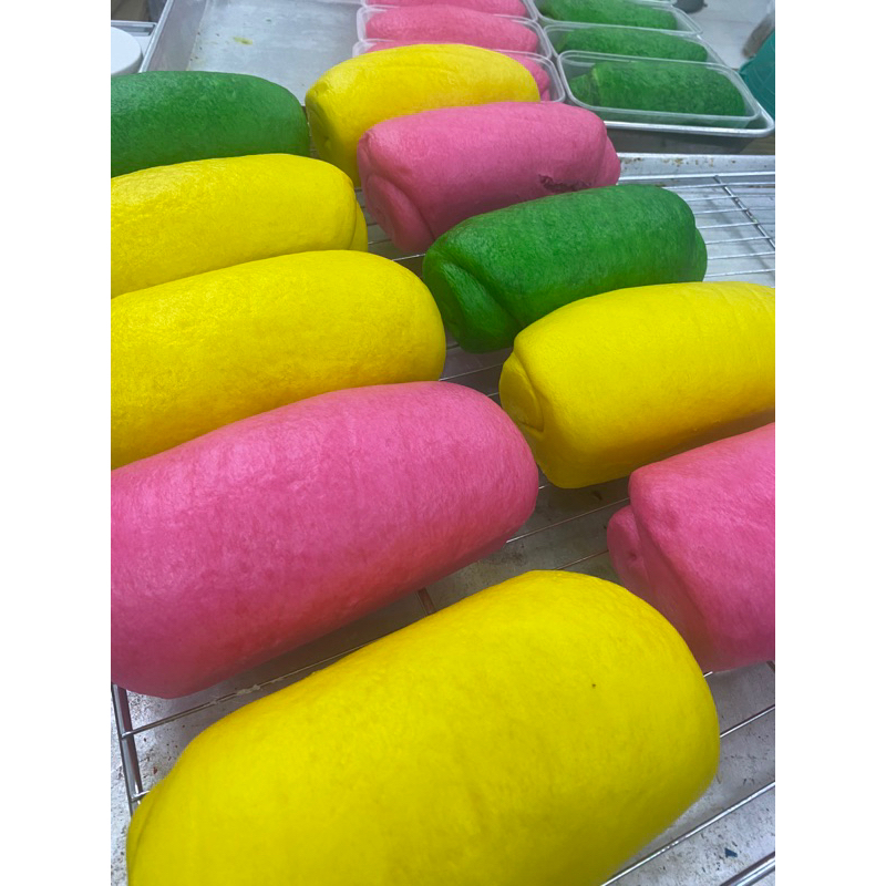 Borong roti kukus / roti awan / roti wap (Berwarna) | Shopee Malaysia