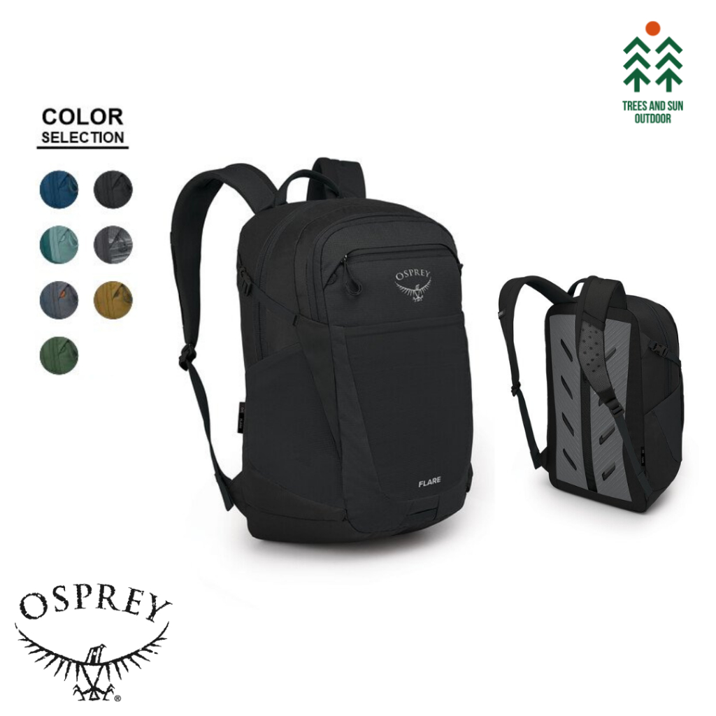 Osprey Flare Campus Outdoor Camping Hiking Travel Backpack | Shopee ...