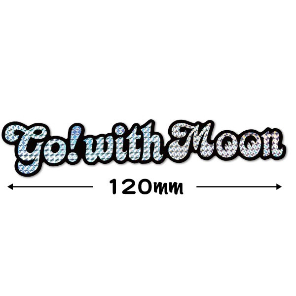 Go with MOON Prism Sticker Small | Shopee Malaysia