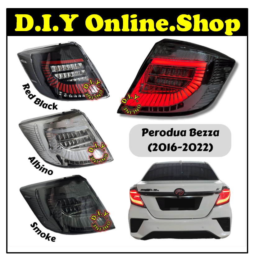 Perodua Bezza Tail Lamp Tail Light (2016 to 2022) LED Dragon Scale ...