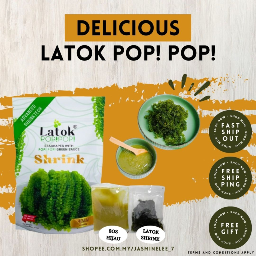🚚POS SETIAP HARI🚚 Latok Pop Pop Snek Sihat/Latok Viral/Gamai/Latok ...