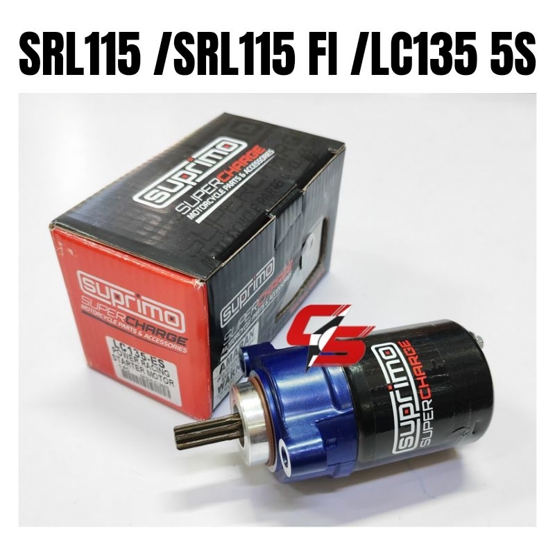 ESPADA Super Racing Starter Motor with Gear Titanium Original Y16 Y15ZR ...