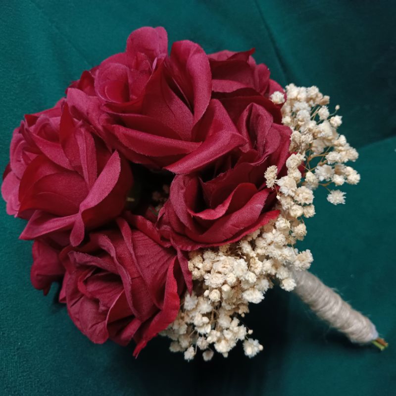 BUNGA TANGAN ROSE MERAH CANTIK SESUAI UNTUK TUNANG NIKAH SANDING ...