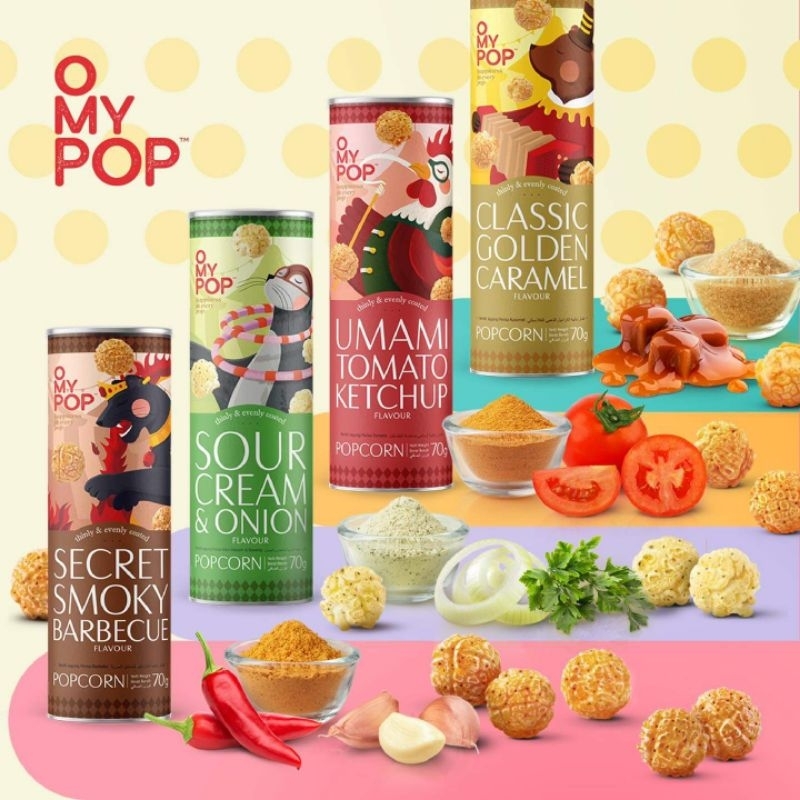 [TKM] Omypop Popcorn 70g | Shopee Malaysia